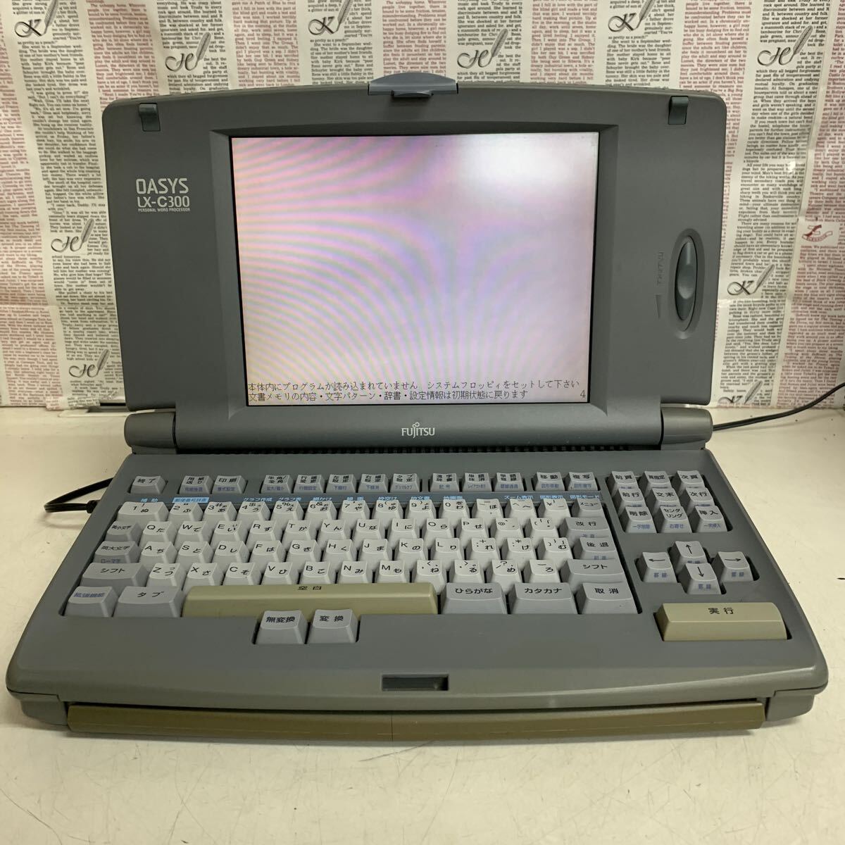 Yahoo!オークション - J215 FUJITSU OASYS LX-C300 パーソナルワードプ...