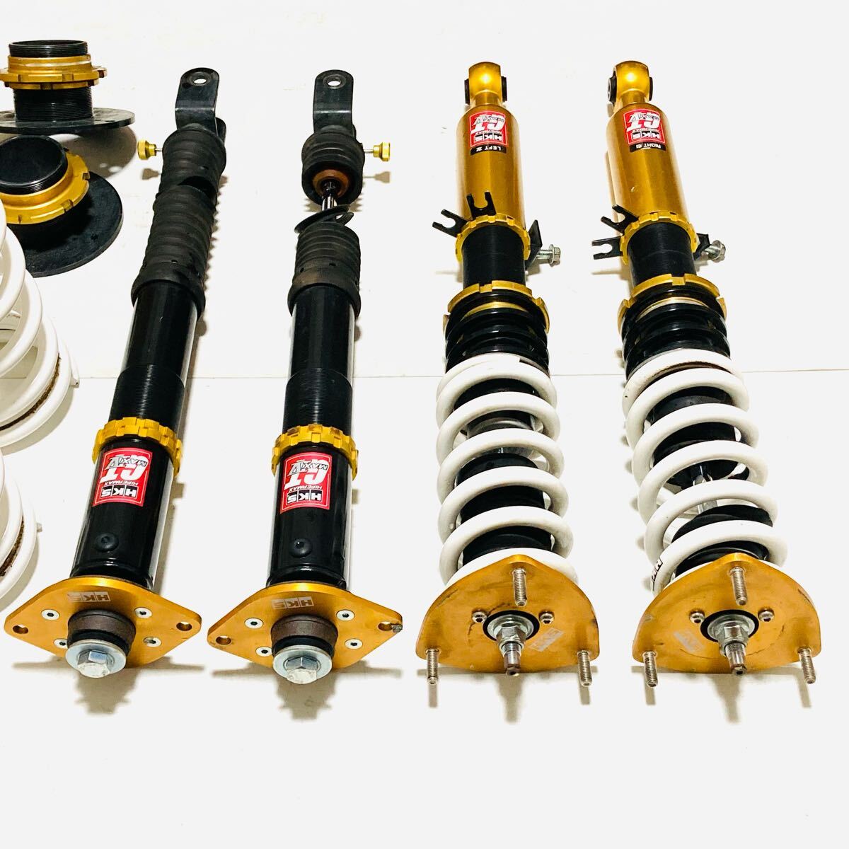 HKS HIPERMAX4GT ハイパーマックス Z34 フェアレディZ V36 CKV36 スカイライン 減衰調整付 フルタップ 全長式 車高調 1台分(サスペンションキット（一式）)｜売買 ...
