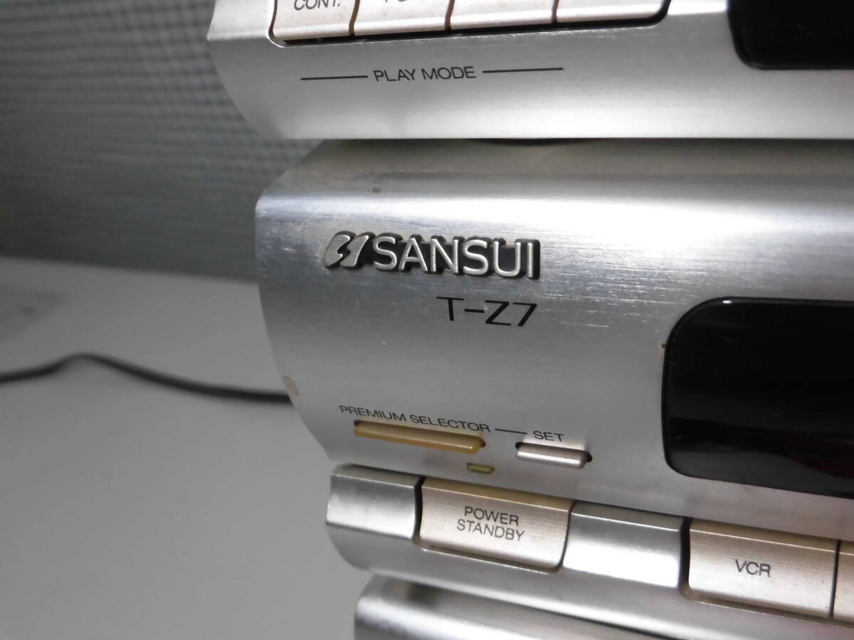Yahoo!オークション - 1387 SUNSUI ステレオ T-Z7 CD-Z7 D-Z7 3点セッ...