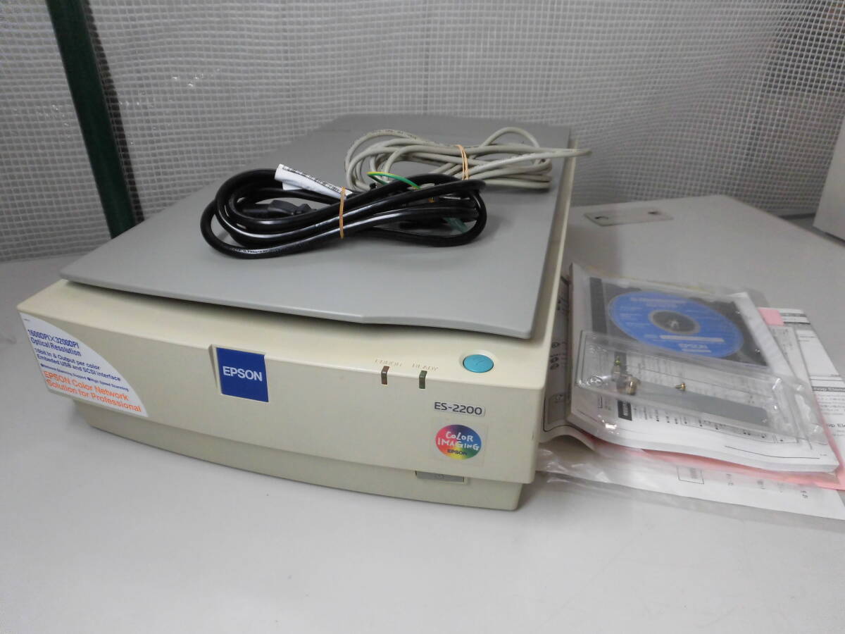 Yahoo!オークション - 1432 EPSON フラットべッド A4 カラー スキャナ...