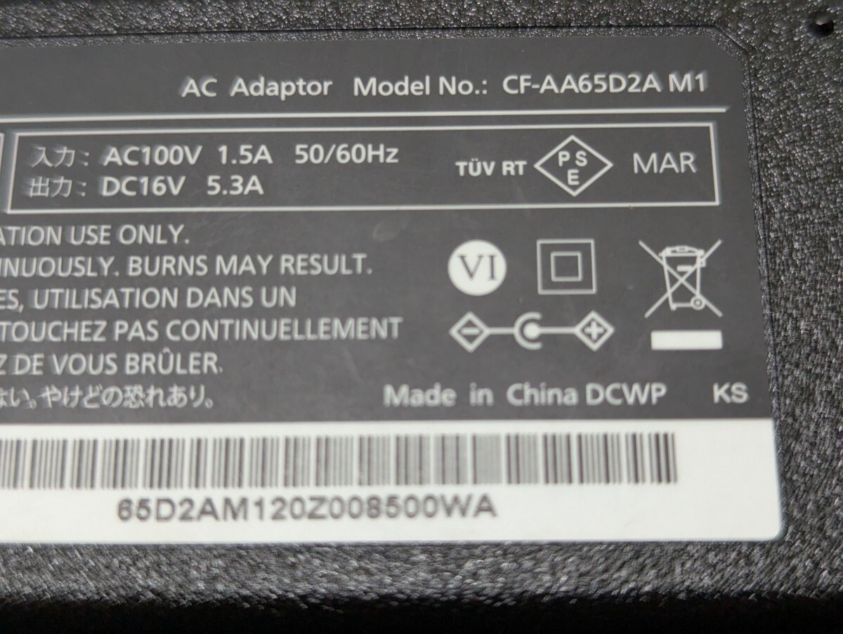 Yahoo!オークション - Panasonic 純正84.8w Adapter-16V5.3A / CF-AA65...