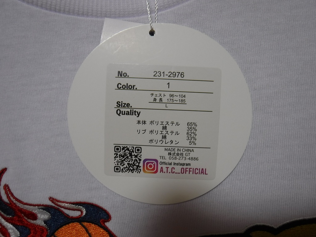 Yahoo!オークション - 即決 ATC in the attic 刺繍ロンT SIZE=L