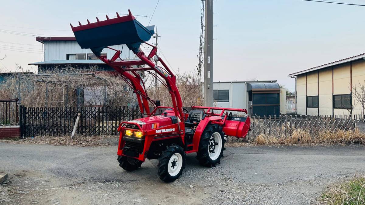 Yahoo!オークション - 三菱トラクターMT24 24 馬力 使用時間1385H ロー...