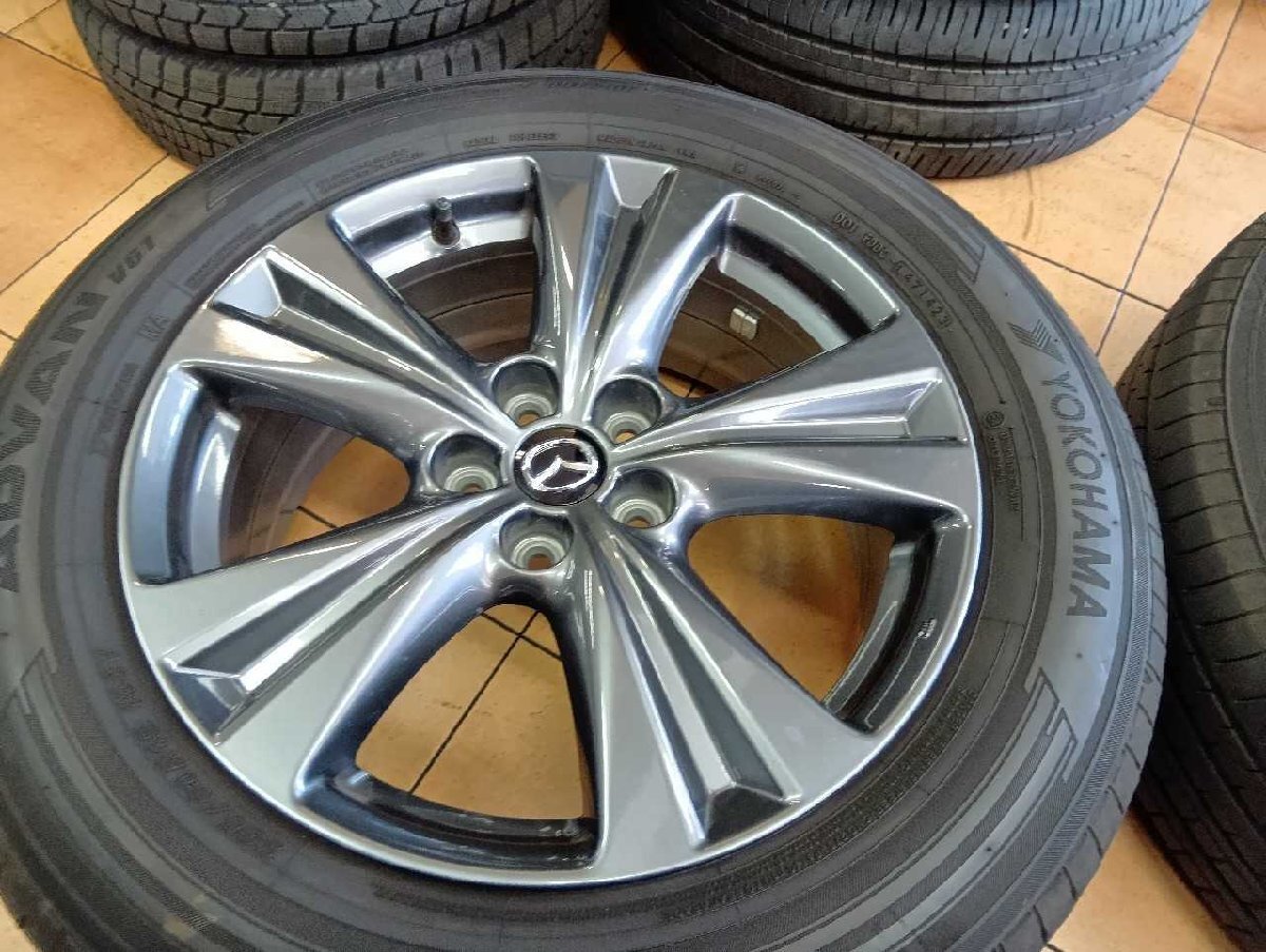 Yahoo!オークション - CX-60純正/YH18インチ4本セット マツダ 235/60R1...