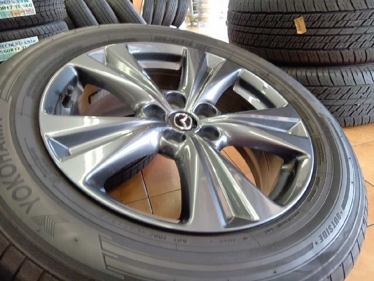 Yahoo!オークション - CX-60純正/YH18インチ4本セット マツダ 235/60R1...