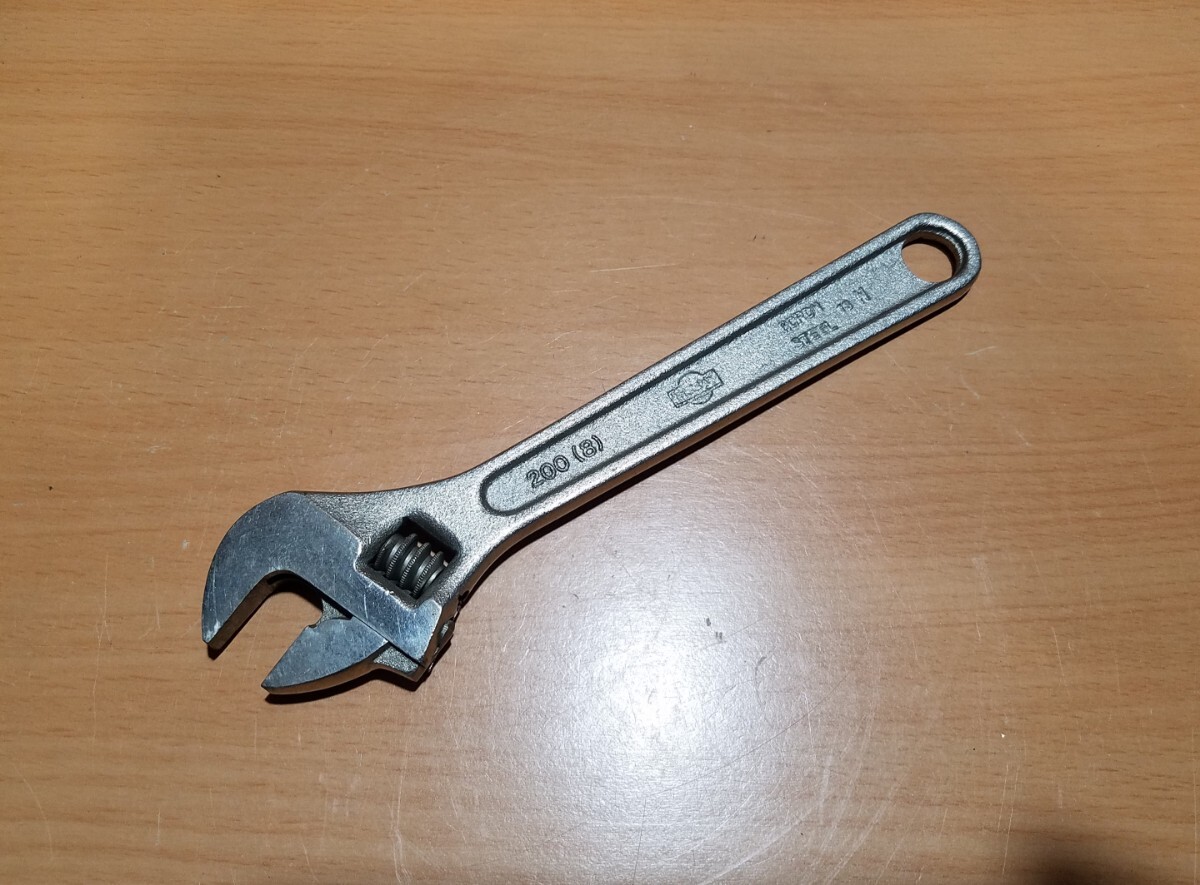 Yahoo!オークション - 219-5 日産純正 KTC 二重丸京 200mm モンキーレ...