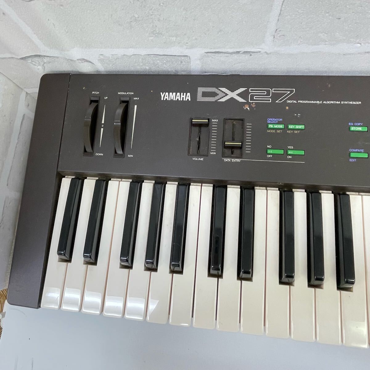 Yahoo!オークション - YAMAHA シンセサイザー キーボード DX27 ソフト...