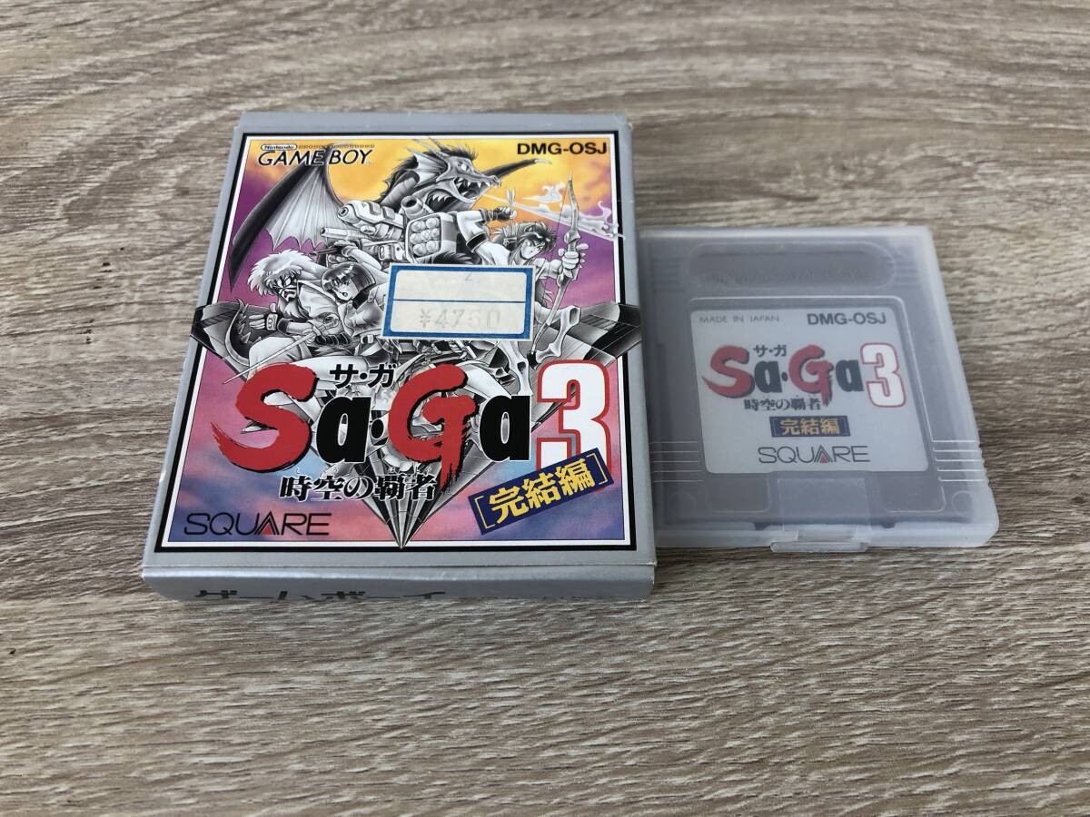 Yahoo!オークション - GAMEBOY 時空の覇者 SAGA3 サ・ガ 完結編 ゲーム...