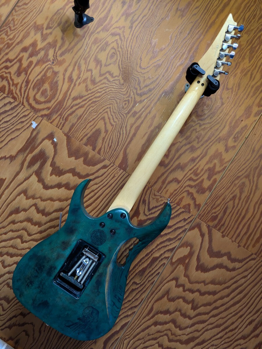 Yahoo!オークション - Ibanez 和柄JEM風モディファイ品