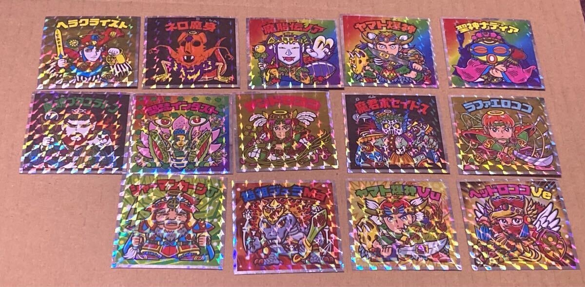 Yahoo!オークション - 【14枚】ヘッドだらけのビックリマン No.12 15 1...