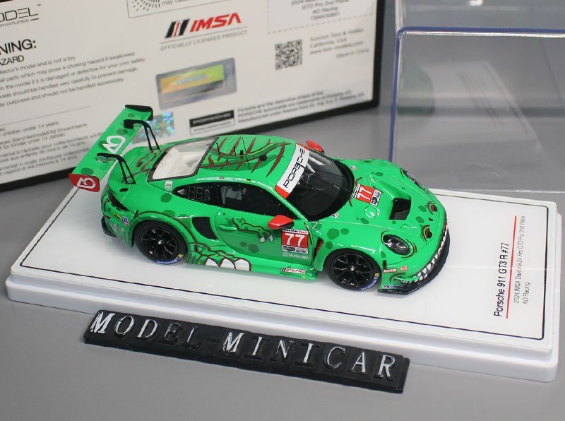Yahoo!オークション - 入手困難 TSM 1 43 Porsche 911 GT3 R #77 AO R...