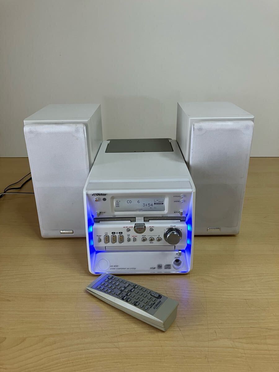 Yahoo!オークション - VictorビクターCDMDコンポUX-W50