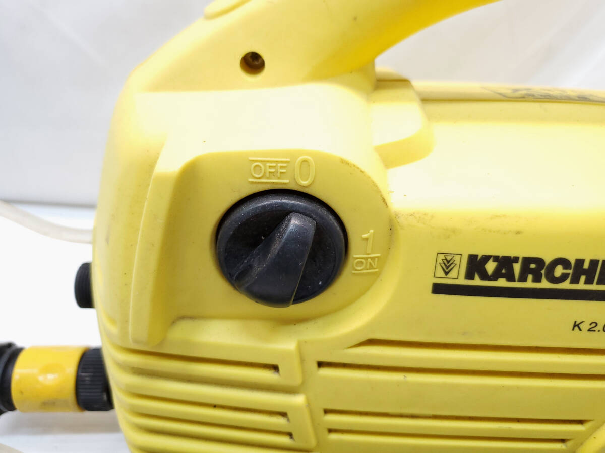 Yahoo!オークション - § B20540 ケルヒャー 高圧洗浄器 k2.010 動作確...