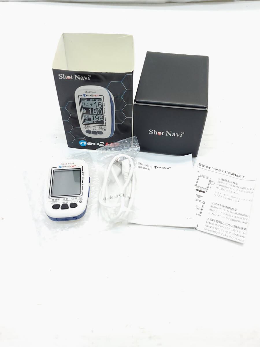Yahoo!オークション - § B20323 Shot NaviNEO2 HPホワイト SN-NEO2-HP...