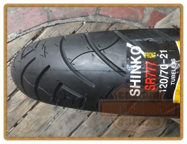 Yahoo!オークション - __ SR777 120/70-21 タイヤ 21インチ 120/70B2...