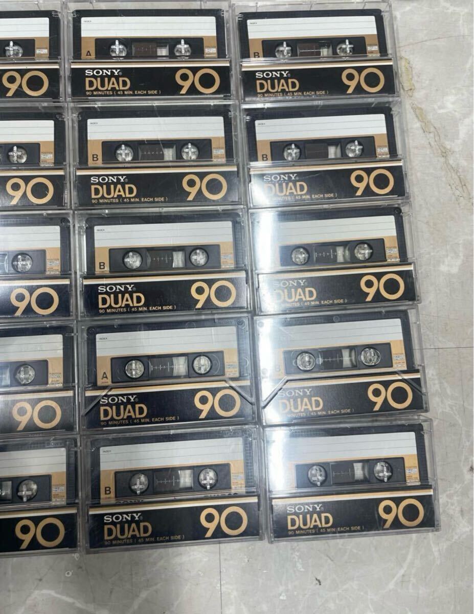 Yahoo!オークション - [22] SONY ソニーDUAD カセットテープまとめて20...