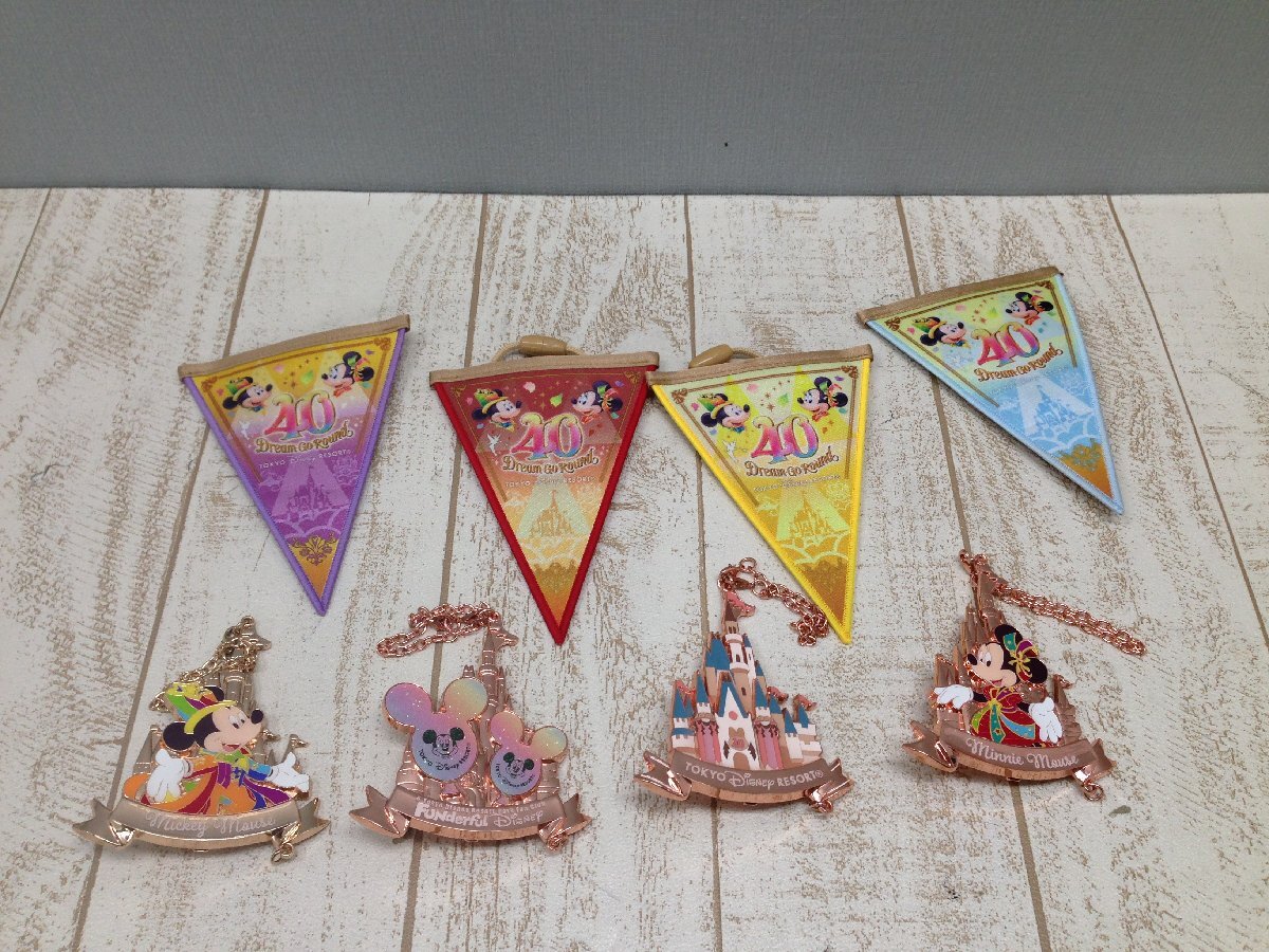 Yahoo!オークション - ディズニー TDR40周年 チャーム ガーランド ミ...