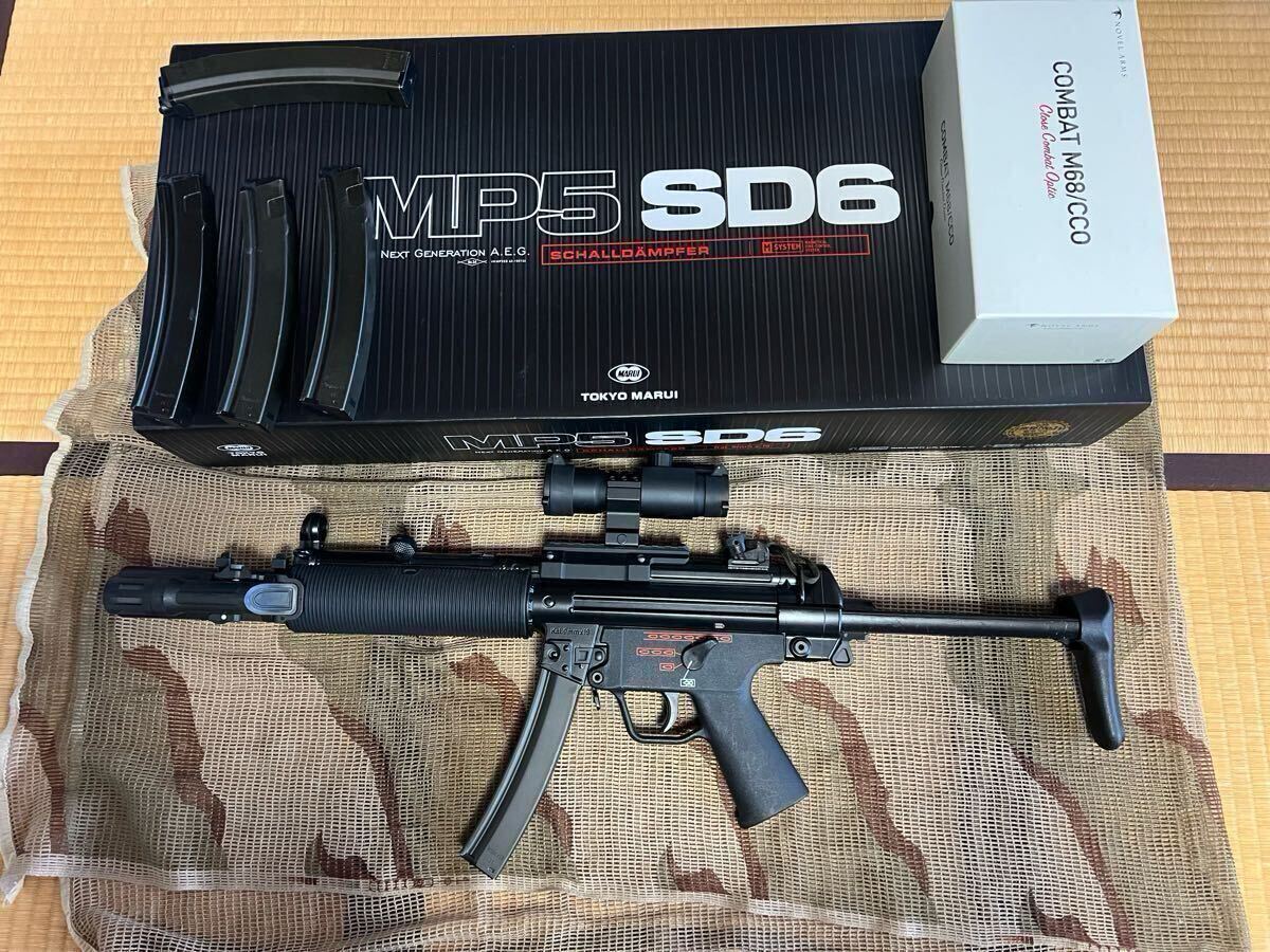 Yahoo!オークション - 東京マルイ 次世代 MP5 SD6 電動ガン