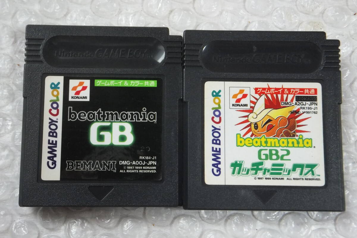 Yahoo!オークション - GBC ビートマニアGB & ビートマニアGB2 ガッチャ...