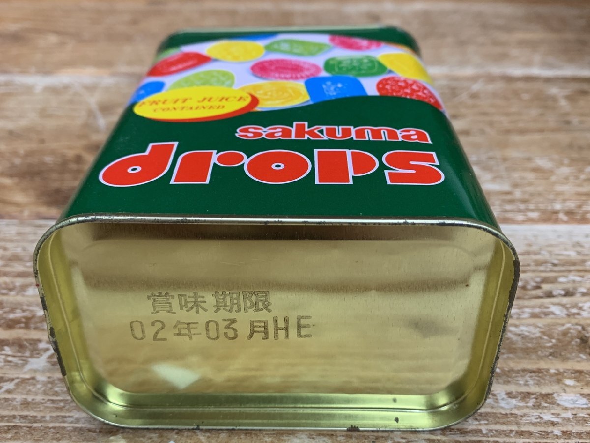 Yahoo!オークション - 【W5-1513】希少 未開封 サクマ式 缶ドロップス ...