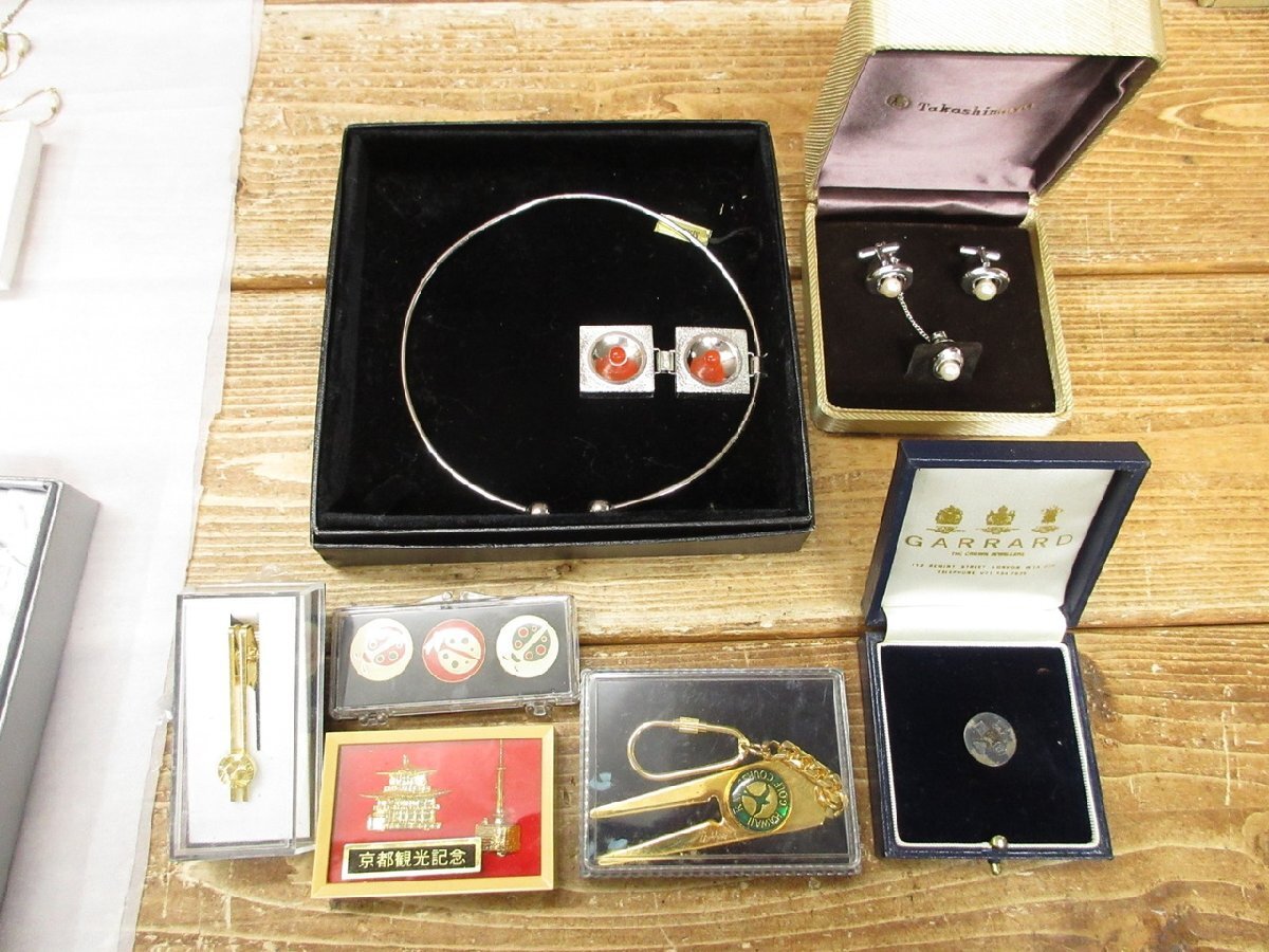 Yahoo!オークション - 【Y8-4488】イミテーションアクセサリー メッキ ...