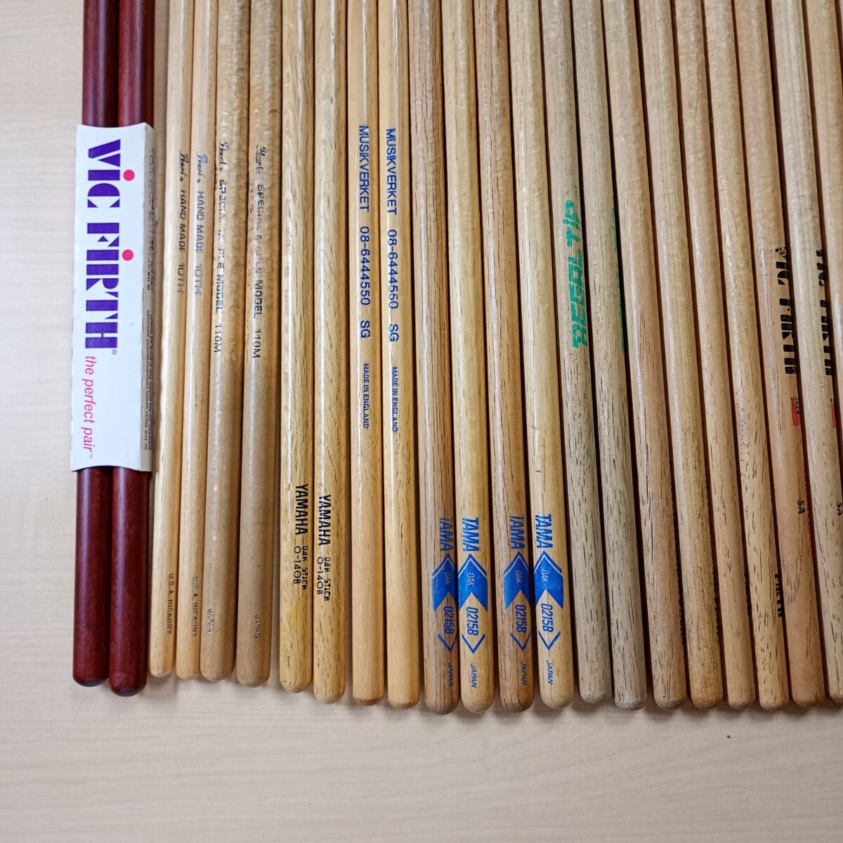 Yahoo!オークション - M399 ドラムスティック ドラムブラシ まとめ売...