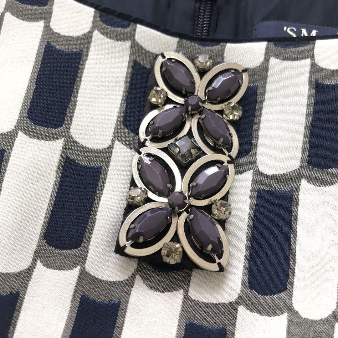 美品'S Max Mara エスマックスマーラ フロントビジュー総柄 美品'S Max Mara エスマックスマーラ フロントビジュー総柄
