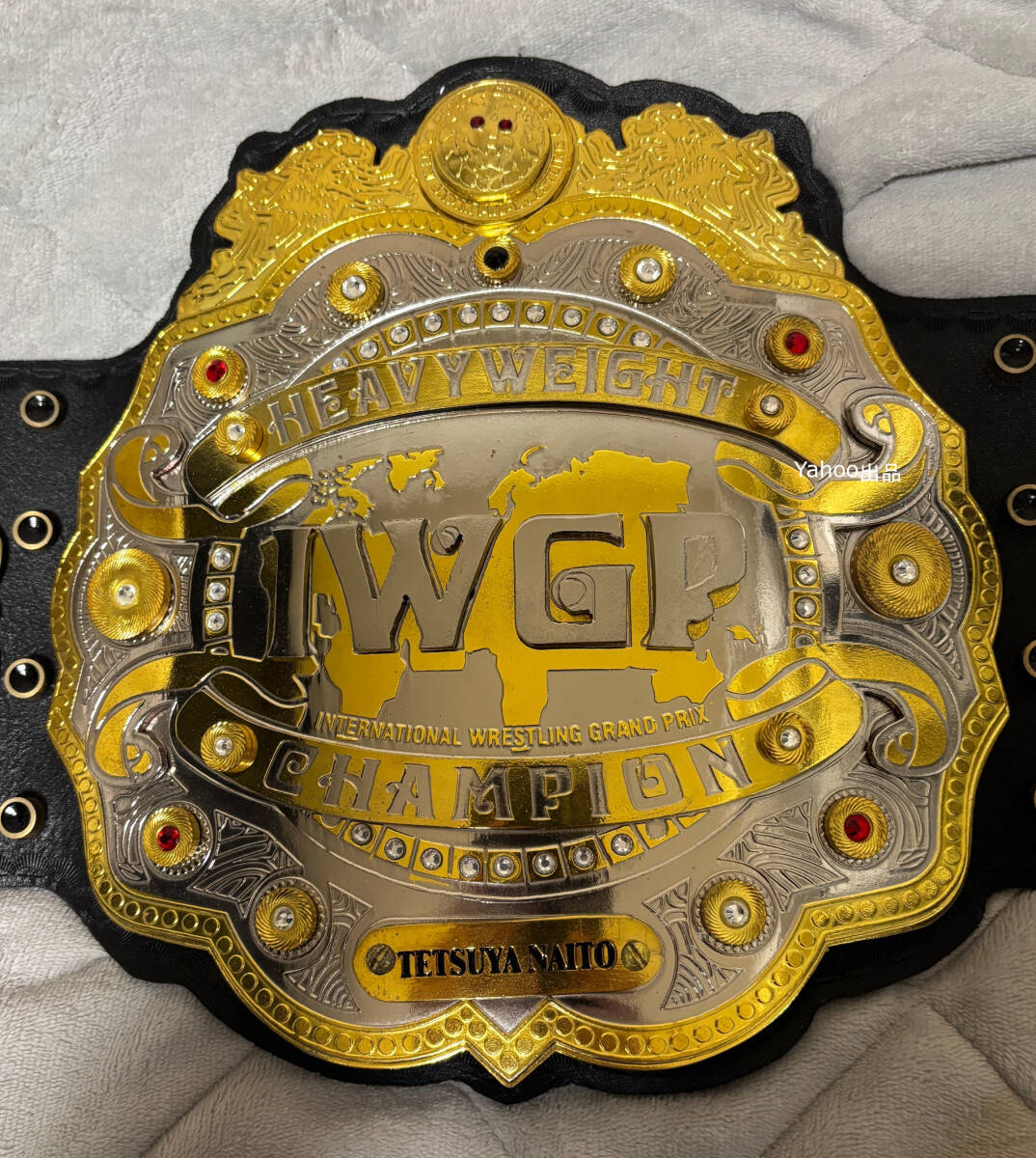 Yahoo!オークション - プロレス_4代目IWGPヘビー級ベルト_レプリカ