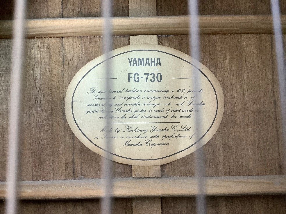Yahoo!オークション - YAMAHA アコースティックギター/弦楽器 FG-730 A...