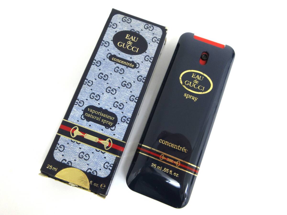 【4-211】GUCCI グッチ EAU de GUCCI オーデグッチ concentree コンセントレ 25ml 香水｜代購幫