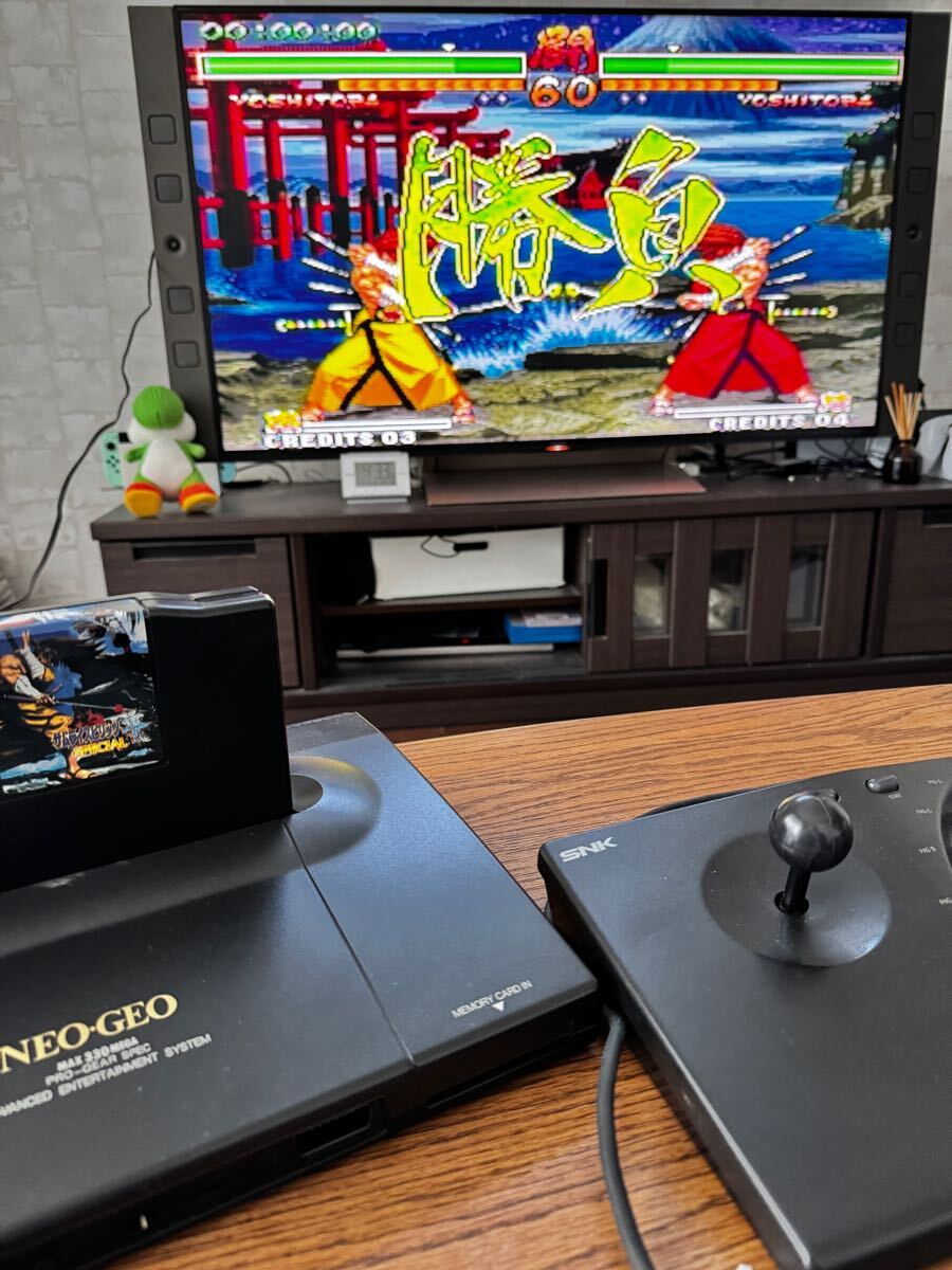 Yahoo!オークション - ネオジオ本体 NEOGEO ROM SNK メモリーカード付