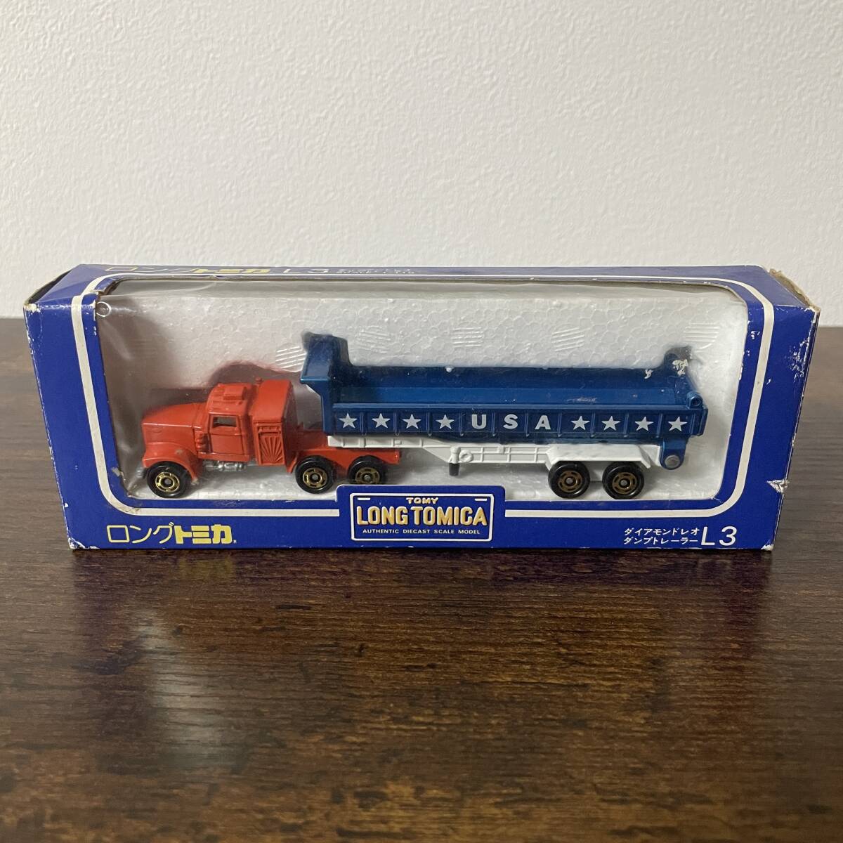 TOMY ロングトミカ 【L3ダイヤモンドレオ ダンプトレーラー TOMY ロングトミカ 【L3ダイヤモンドレオ ダンプトレーラー
