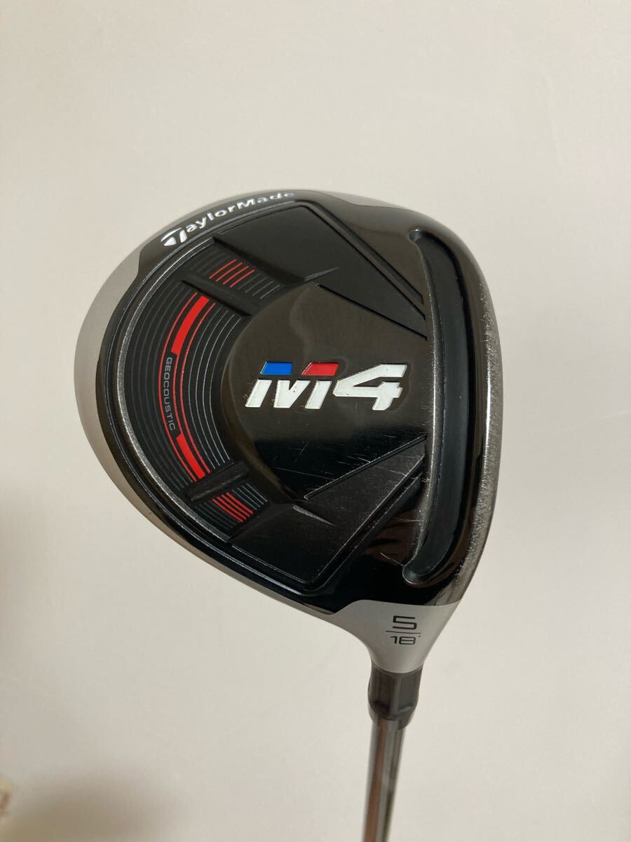 Yahoo!オークション - テーラーメイド M4 5W 18度 フェアウェイウッド ...