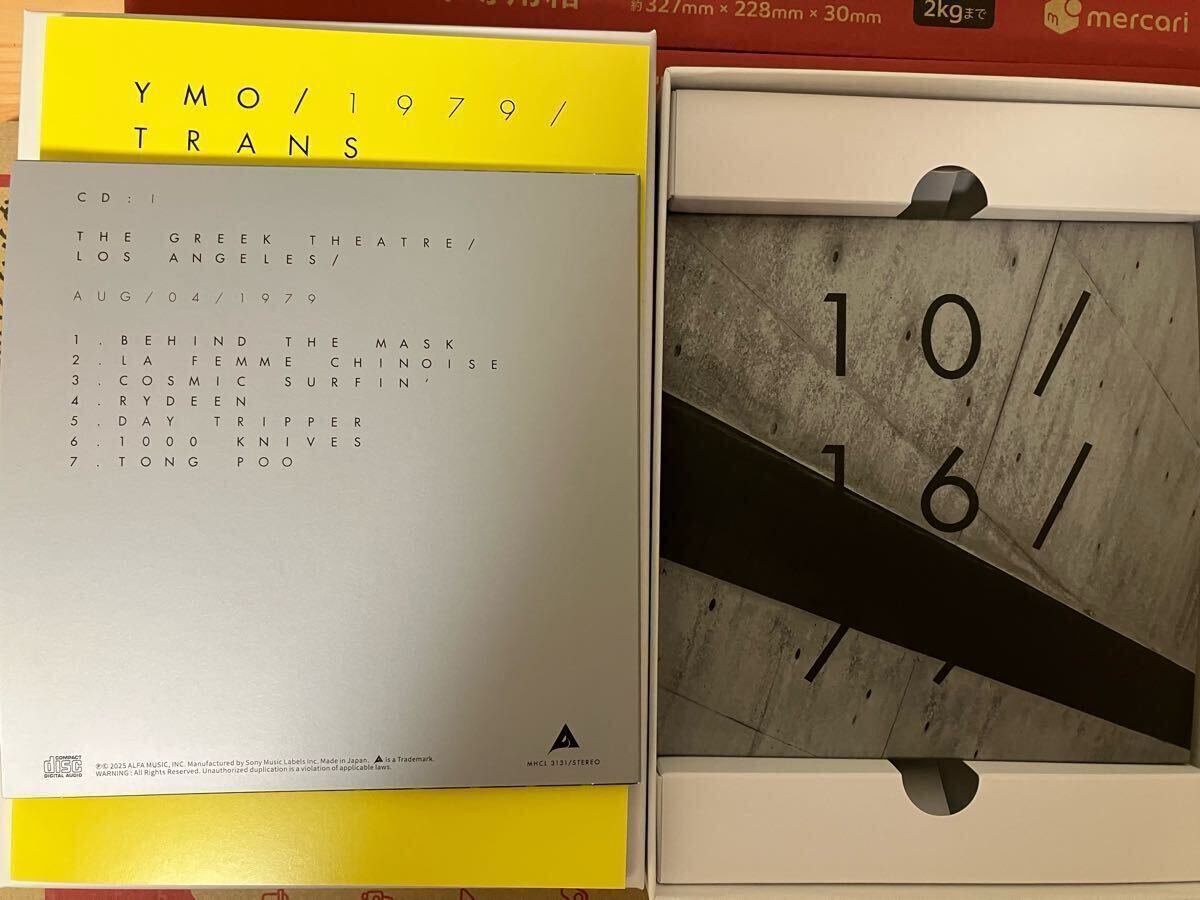 Yahoo!オークション - 送料無料 美品 YMO 1979 TRANS ATLANTIC TOUR LI...