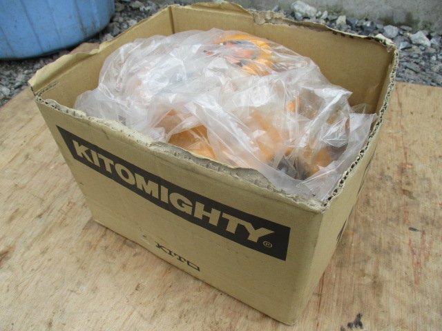 Yahoo!オークション - 未使用品 KITO チェーンブロック CB015 M3形 1.5...