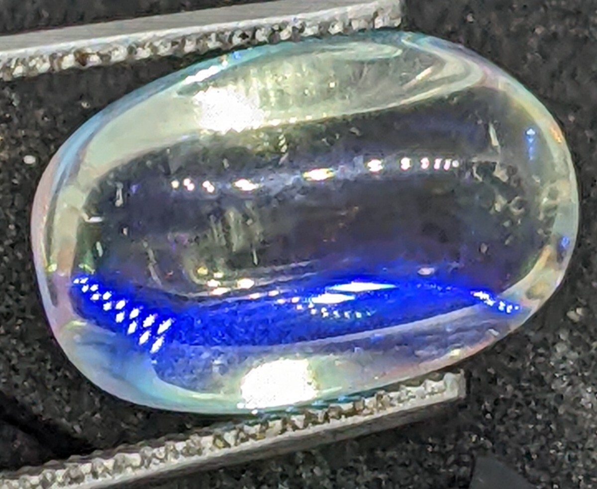 Yahoo!オークション - アクアオーラクォーツ タンブル12.4ct レインボ...