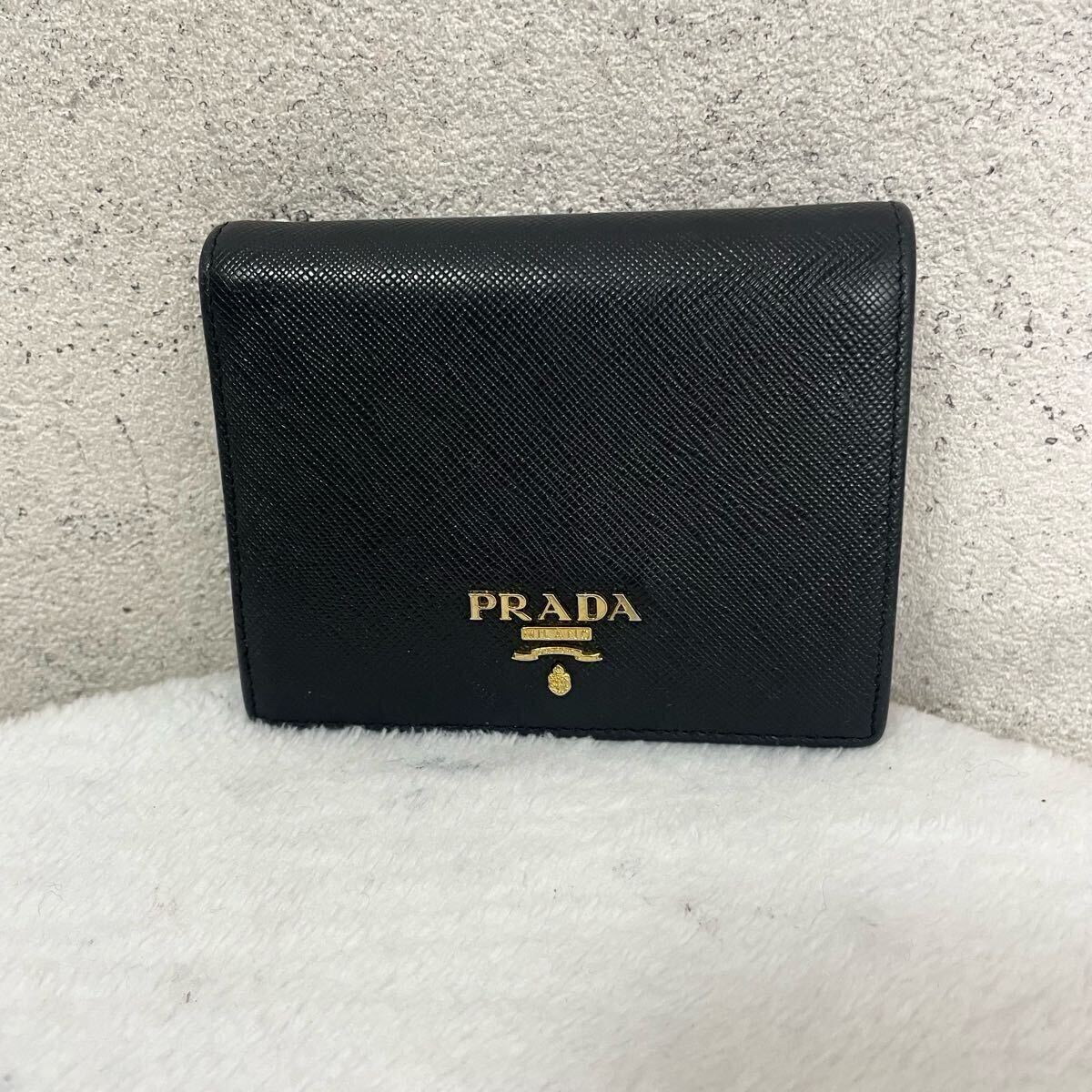 贅沢品の極み】PRADA プラダ 折財布 コインケース カードケース 贅沢品の極み】PRADA プラダ 折財布 コインケース カードケース
