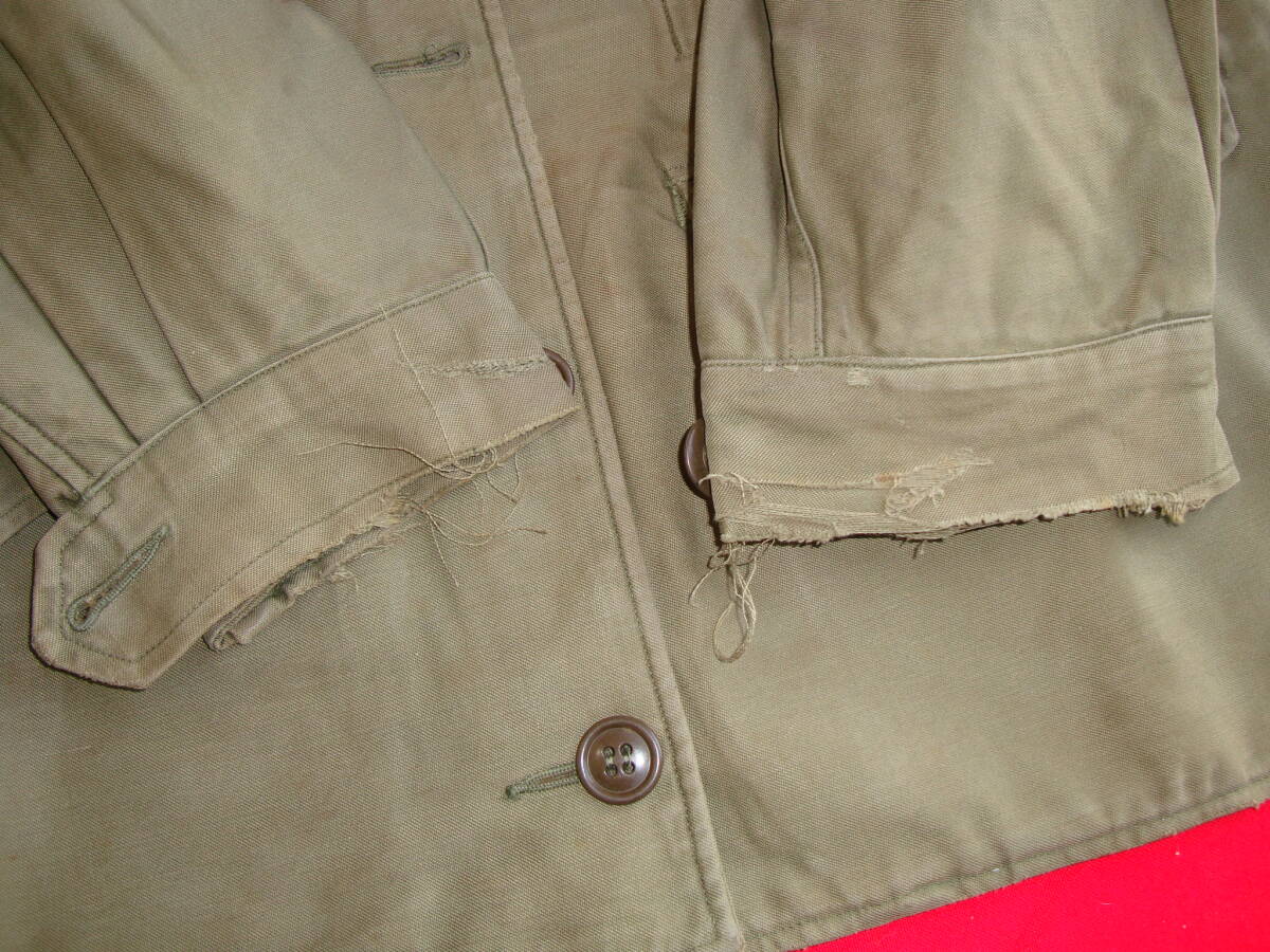 Yahoo!オークション - US WW2 M43ジャケット WAC 写真4枚目に...