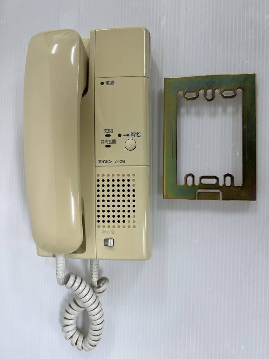 Yahoo!オークション - (JT2503)アイホン【VH-2AT-5】ドアホン 中古ジャ...