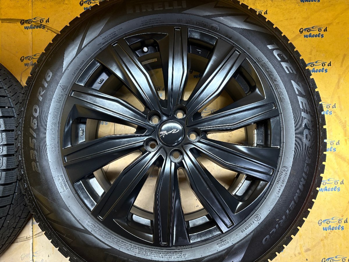 Yahoo!オークション - K-1567 2022年製 235/60R18 PIRELLI ICE ZERO AS...