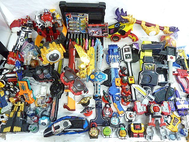 Yahoo!オークション - t78 ジャンク現状品 戦隊 様々 まとめ 約14.5kg...