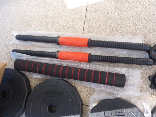 Yahoo!オークション - t79 未使用 Creer クレエ 可変式 ダンベル バー...