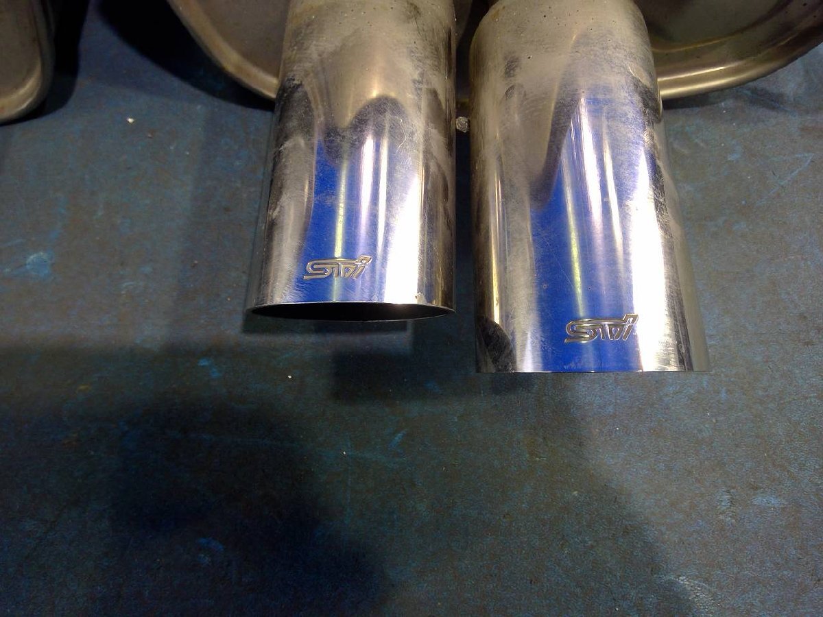 Yahoo!オークション - レガシィ BL5 2.0GT 純正OP Sti sakamoto マフラ...