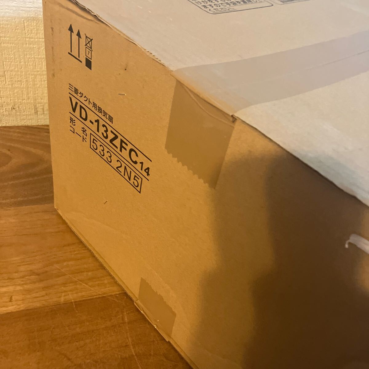 Yahoo!オークション - A 未開封保管品 三菱電機 ダクト用換気扇 VD-13Z...