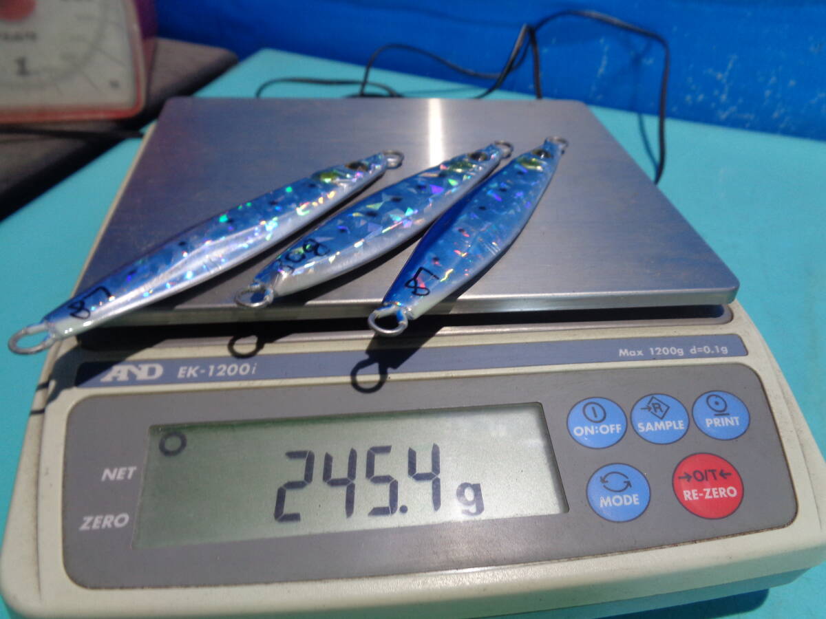 Yahoo!オークション - 12 メタルジグ 80 3個 ルアー 245g