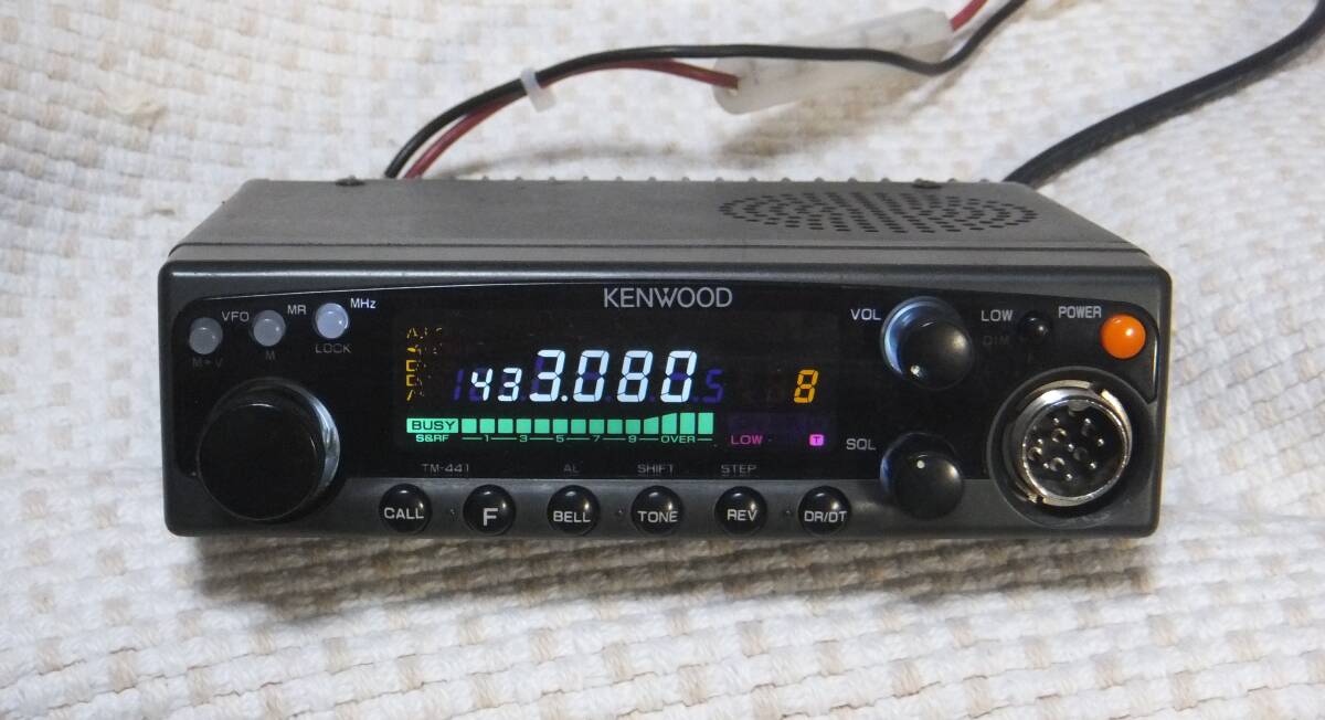 Yahoo!オークション - KENWOOD TM-441 430MHz FMトランシーバー (W-6...