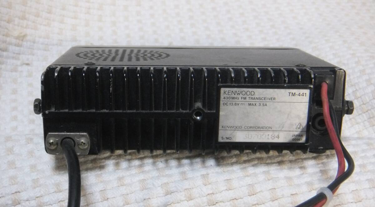 Yahoo!オークション - KENWOOD TM-441 430MHz FMトランシーバー (W-6...