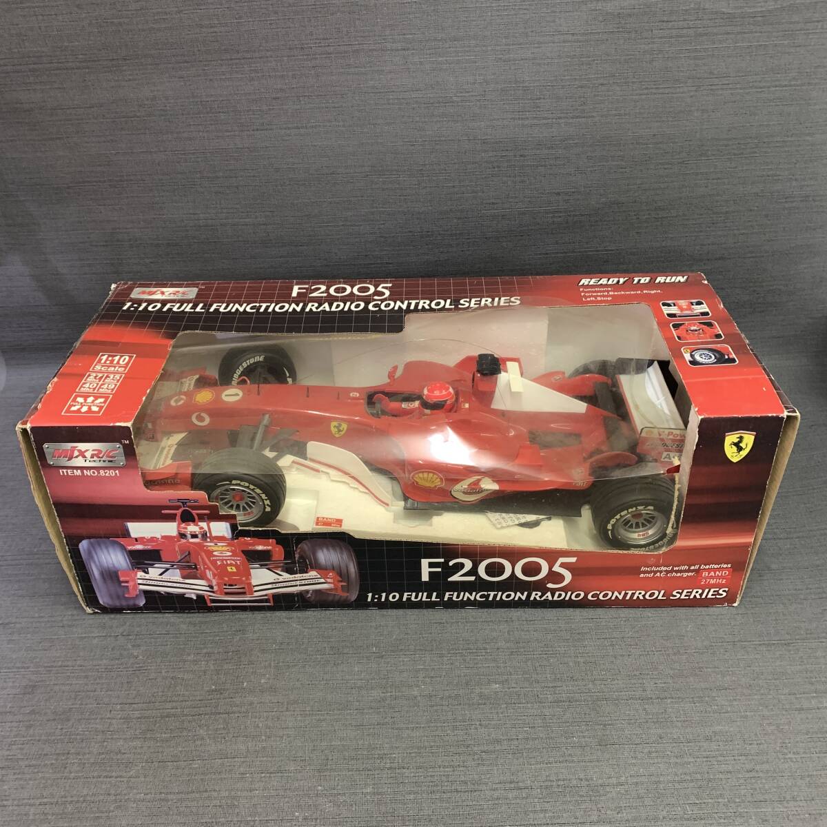Yahoo!オークション - MJXR/C フェラーリ Ferrari F2005 1 10 F1 ラジ...