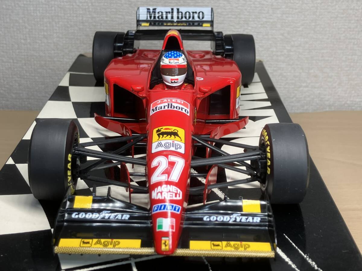 Yahoo!オークション - ミニチャンプス 1/18 フェラーリ 412T2 1995年 ...