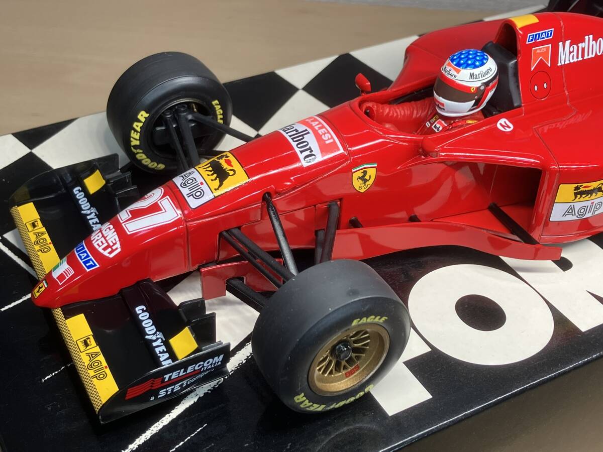 Yahoo!オークション - ミニチャンプス 1/18 フェラーリ 412T2 1995年 ...